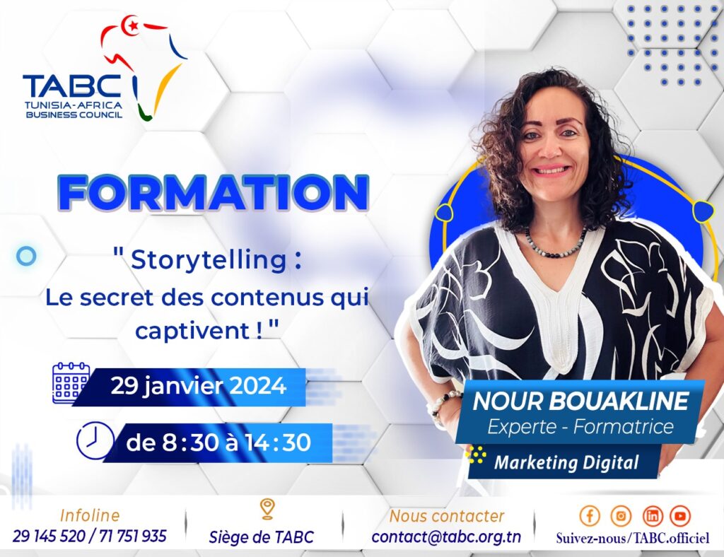 Formation: «Storytelling : Le secret des contenus qui captivent !» – TABC